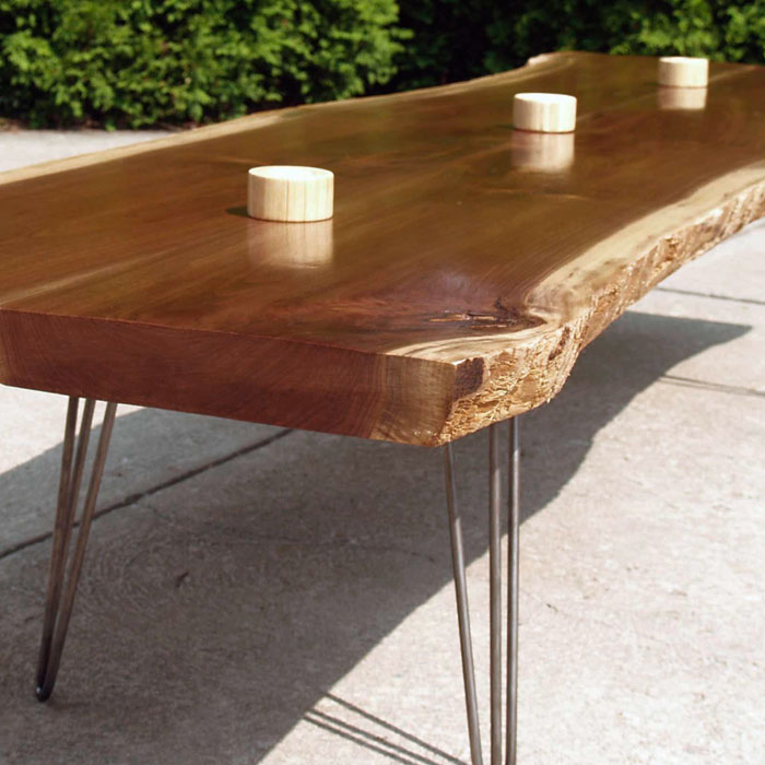 LIVE EDGE TABLE | JMM | Design & Arch